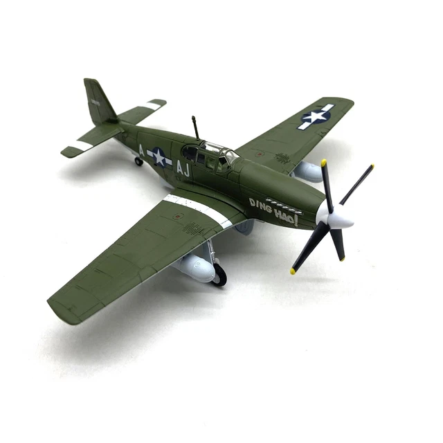 1:72 MILITARE WW2 P-51B Mustang lega di aerei modello aereo ornamenti A EUR 35,55 - PicClick IT