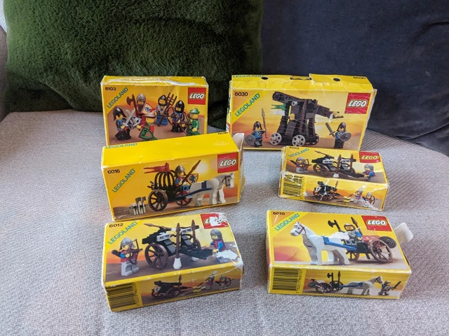 LEGO VINTAGE CASTLE empty boxes. Classic sets from 70s 80s. £12.50 ...