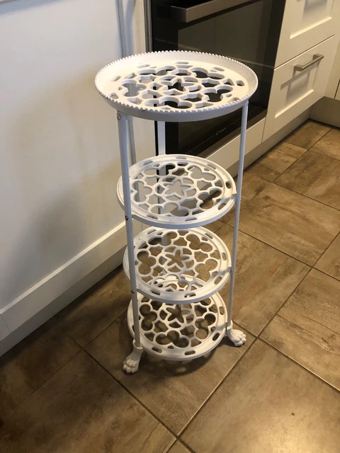 4 TIER CAST Aluminium Pan Stand By Viking £52.69 - PicClick UK