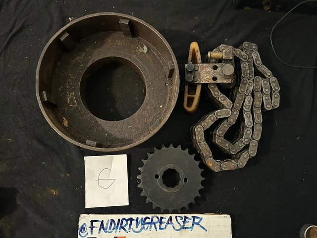 HARLEY DAVIDSON KNUCKLEHEAD PANHEAD SHOVELHEAD KICK START ONLY Chain ...