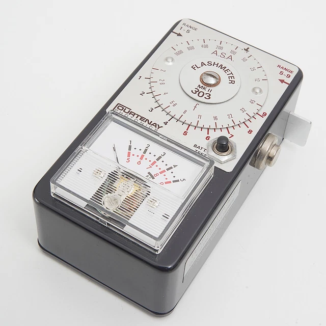VINTAGE COURTENAY FLASHMETER 303 MKII With SYNC CORD. £8.66 - PicClick UK