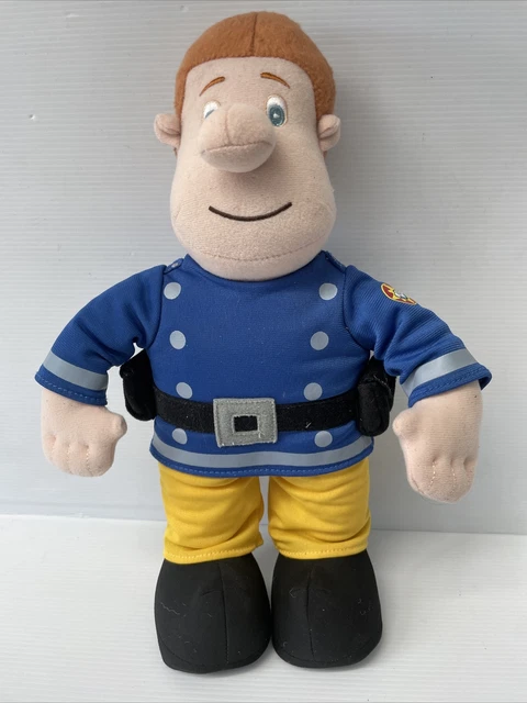FIREMAN SAM FROM Postman Pat 34cm Soft Toy Plush A16 $10.00 - PicClick AU