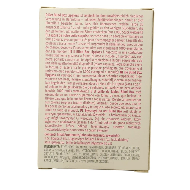 ESSENCE THE RARE Bears Blind Box Lipgloss – Neu OVP – Limited Edition ...