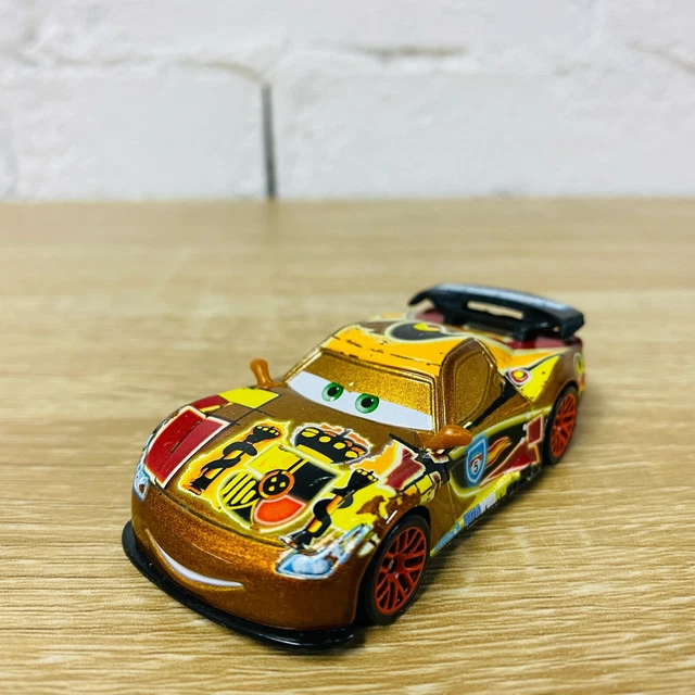 DISNEY PIXAR DIECAST Cars 2 Neon Racers Miguel Camino Spanish Spain ...