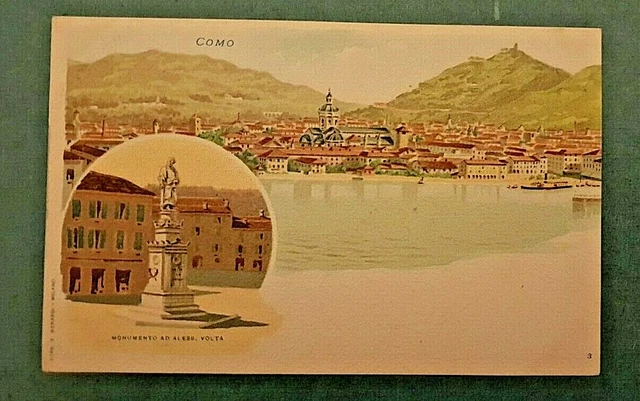 CARTOLINA COMO VEDUTA formato piccolo '900 EUR 6,90 - PicClick IT
