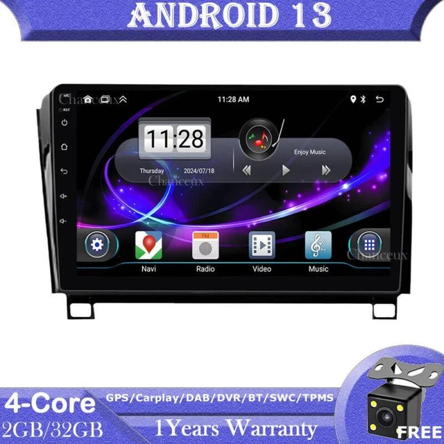 9&ANDROID 13 HEAD Unit Radio Carplay DAB GPS SAT Nav For Toyota Tundra ...