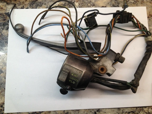 HONDA CB250RS L/H Switchgear Handlebar 1970/80s £24.99 - PicClick UK