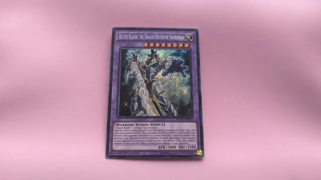 YUGIOH BUSTER BLADER, The Dragon Destroyer Swordsman MP16-EN210 1st Secret £6.39 - PicClick UK