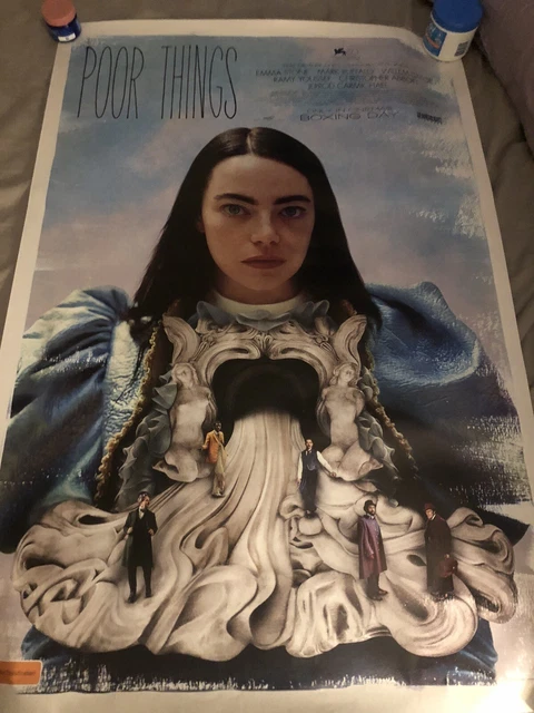 POOR THINGS (EMMA STONE MARK RUFFALO) 27x40 ORIGINAL DOUBLE SIDED MOVIE ...