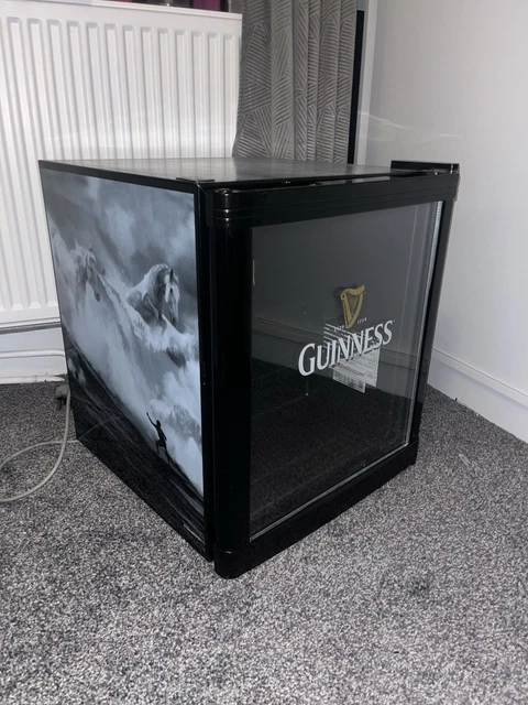 GUINNESS HUSKY MINI Fridge Wild horse Surfer mini fridge Black £104.72 ...