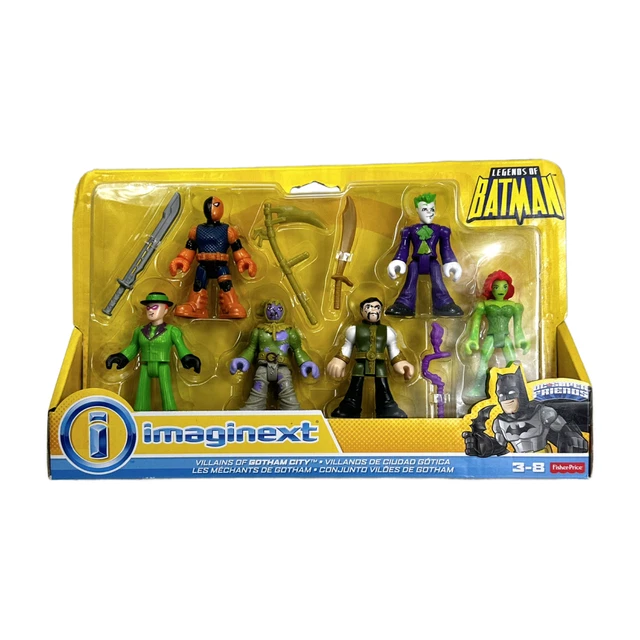 FISHER PRICE DC Imaginext Legends of Batman Villains of Gotham City 6 ...