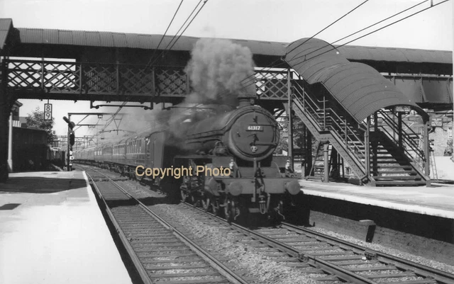 PHOTO - LNER B-1 4-6-0 No.61317 at Ilford £1.99 - PicClick UK