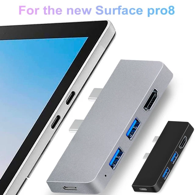 DOCKING STATION TYPE-C HUB USB 3.0 Expander 4K HDMI For Microsoft Surface Pro 8 $26.64 - PicClick AU