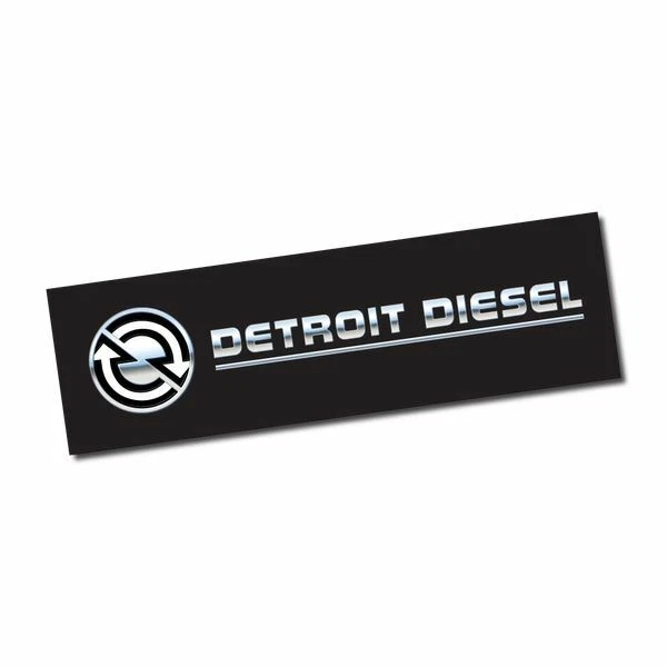 DETROIT DIESEL STICKER / Decal - Truck Trucker Ute 4x4 Rig Kenworth ...