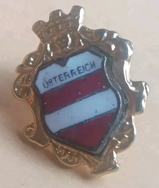 SPILLA PINS DISTINTIVO Stemma Simbolo Badge Logo Turismo Osterreich ...