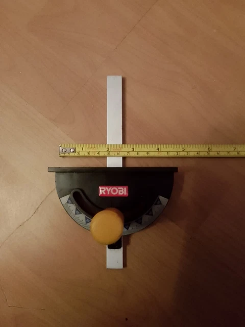 RYOBI SAWBENCH ROUTER Table Sliding Mitre Fence Angle Tool 15 X 5mm Bar ...