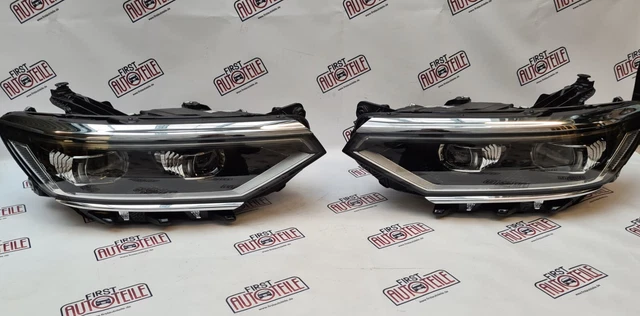 ORIGINAL VW PASSAT B8 3G facelift IQ.LIGHT matrix headlights set ...