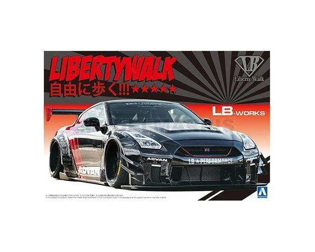 AOSHIMA 05592 1/24 lb-Works R35 Gt-R Modèl 2 Version 2 EUR 45,09 ...