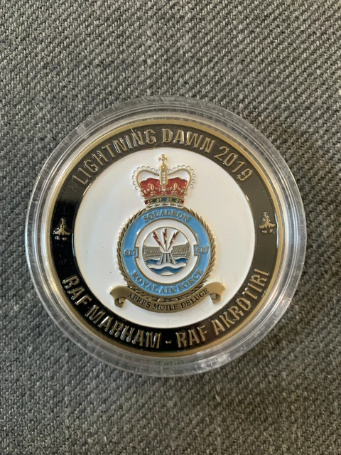 RAF CHALLENGE COIN Uk RAF MARHAM Military £12.65 - PicClick UK