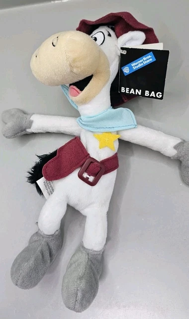 QUICK DRAW MCGRAW Beanie Plush 1998 With Tag - Warner Bros Soft Toy 10 ...
