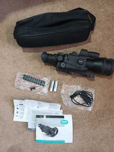 YUKON SENTINEL 3X60 Gen 1 Night Vision Riflescope £300.00 - PicClick UK