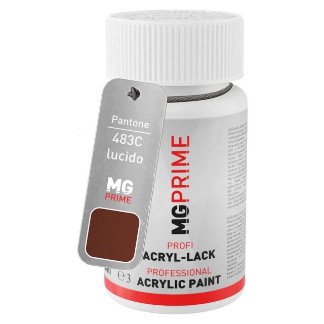 PANTONE 483C BROWN lucido Stilo di ritocco da 50 ml ad asciugatura ...