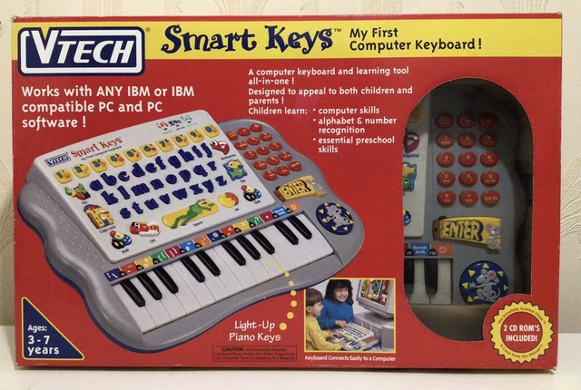 VTECH SMART KEYS My First Computer Keyboard NEW Rare £34.99 - PicClick UK