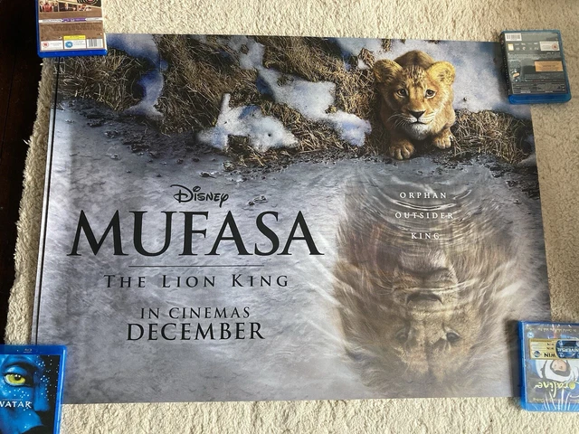 MUFASA: THE LION King Original Cinema UK Quad Poster £5.00 - PicClick UK