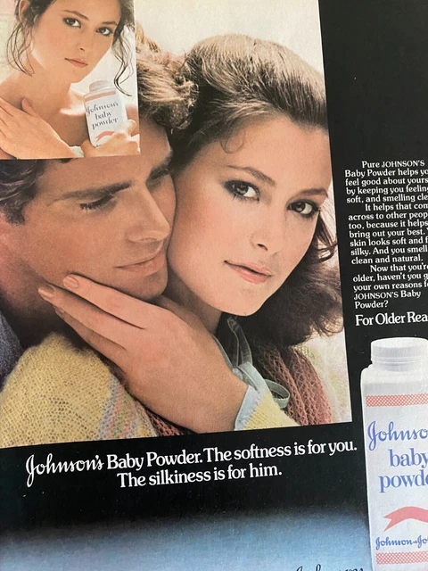 JOHNSON'S BABY POWDER, Vintage Print Ad $2.73 - PicClick CA