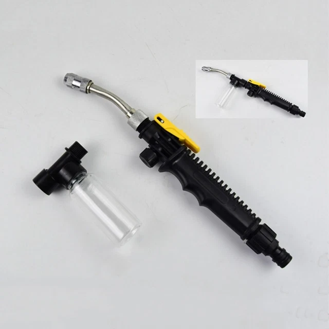PORTABLE 2IN1 POWER Washer Wand Ideal for Cleaning Sidewalks Decks ...