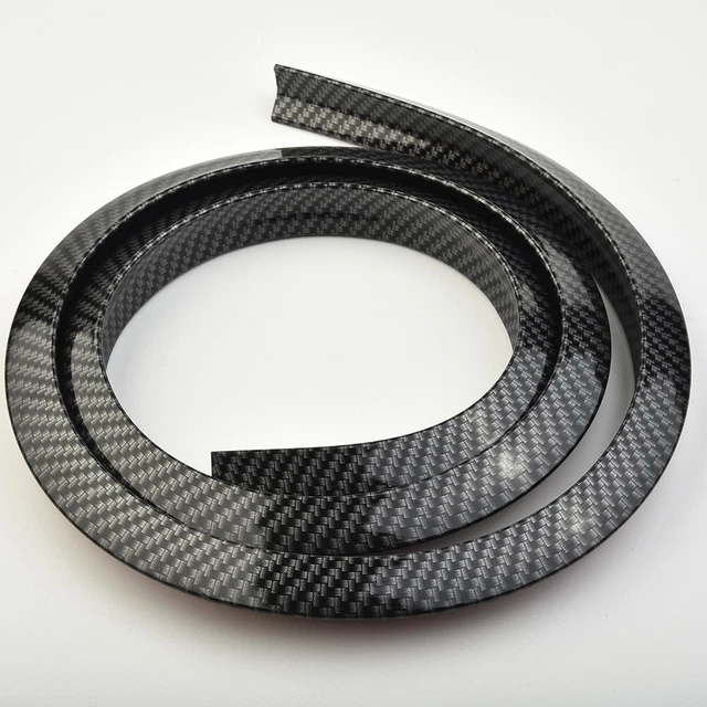 COCHE RUEDA FENDER Extensi??n Negro Moldura Flares Recortar Strip Adhesivo Fuera EUR 38,14 ...