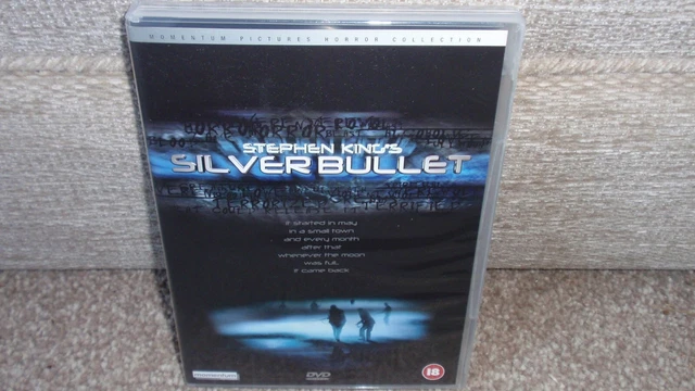 SILVER BULLET DVD 1985 Brilliant Horror Movie Written by Stephen King ...