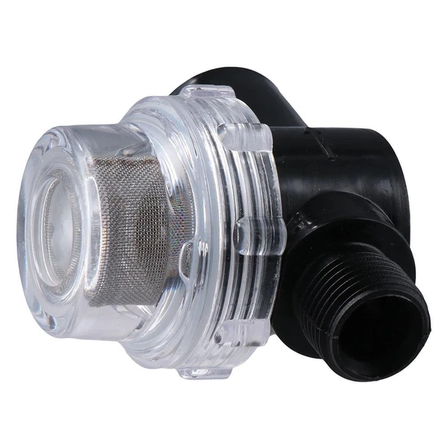 STAINLESS STEEL WATER Pump Strainer Filter 50 Mesh Pipe Strainer Extra ...