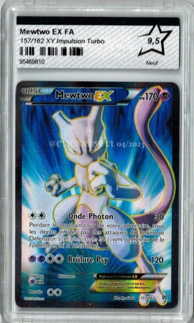CARTE POKÉMON PCA Mewtwo EX FA 157/162 9,5 EUR 301,39 - PicClick FR