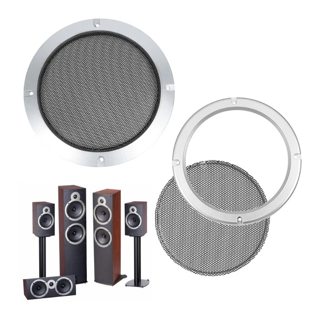 2/3/4/5/6.5/8/10 IN SPEAKER Grill Mesh Decorative Circle Woofer Guard ...