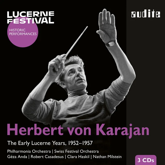 HERBERT VON KARAJAN Herbert Von Karajan: The Early Lucerne Years, 1952 ...