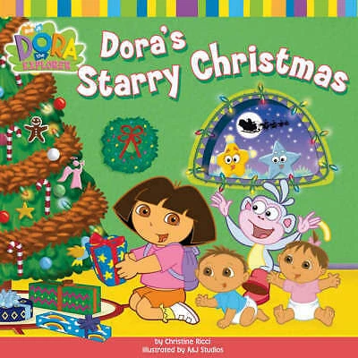 DORA'S STARRY CHRISTMAS (Dora the Explorer) - Nickelodeon - Paperback ...