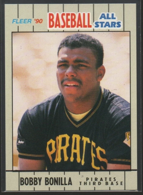 BOBBY BONILLA 1990 Fleer Baseball All-Stars #2 Pirates de Pittsburgh ...