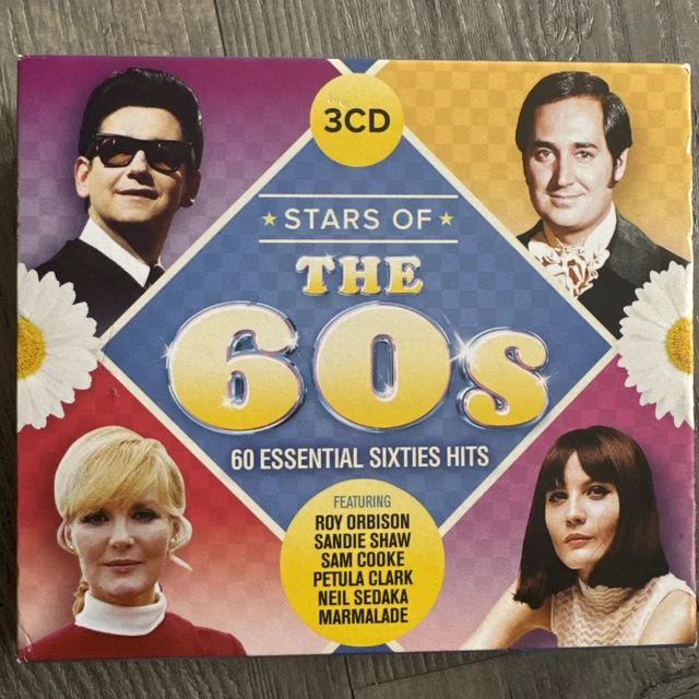 VARIOUS ARTISTS : Stars of the 60s CD Box Set 3 discs (2014) - great ...