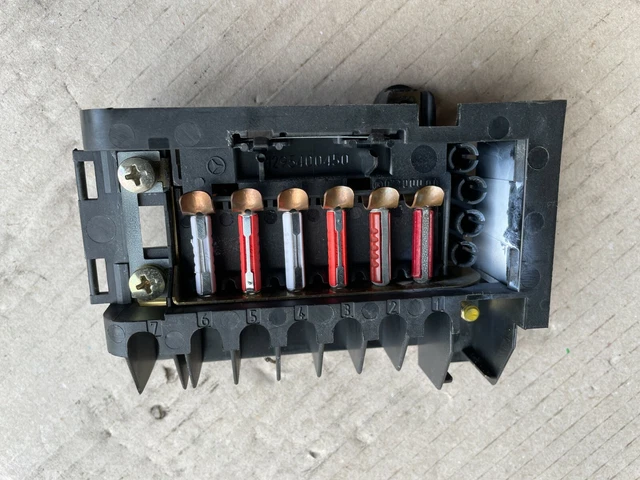 MERCEDES R129 SL fuse box fuses box rear 1295400450 1995 £30.62 ...