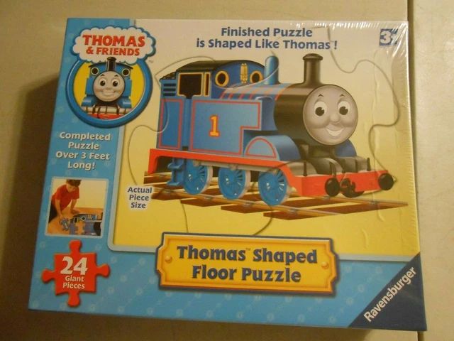 THOMAS & FRIENDS Thomas The Tank Engine Floor Puzzle Ravensburger 24 ...