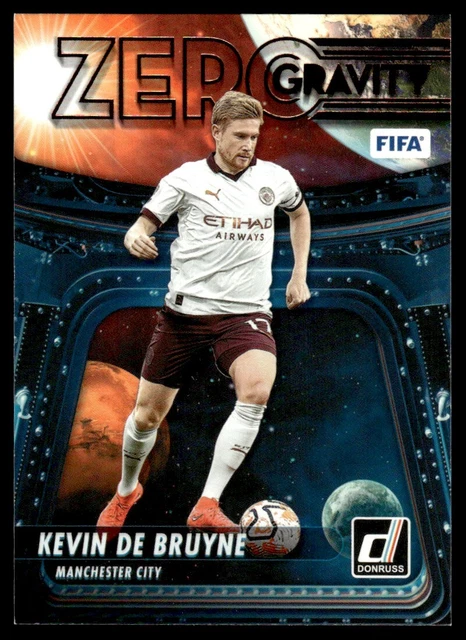 KEVIN DE BRUYNE 2023 Panini Donruss Soccer Zero Gravity #14 Manchester ...