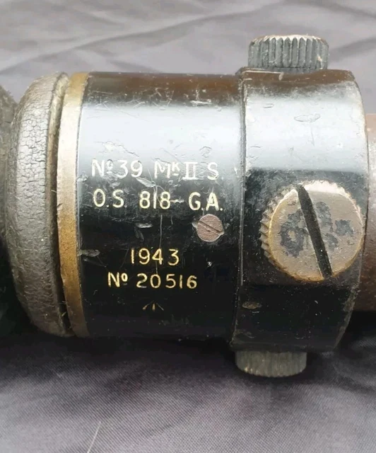 1943 WW2 BRITISH Tank No.39 Mk.II S Sighting Scope £85.00 - PicClick UK