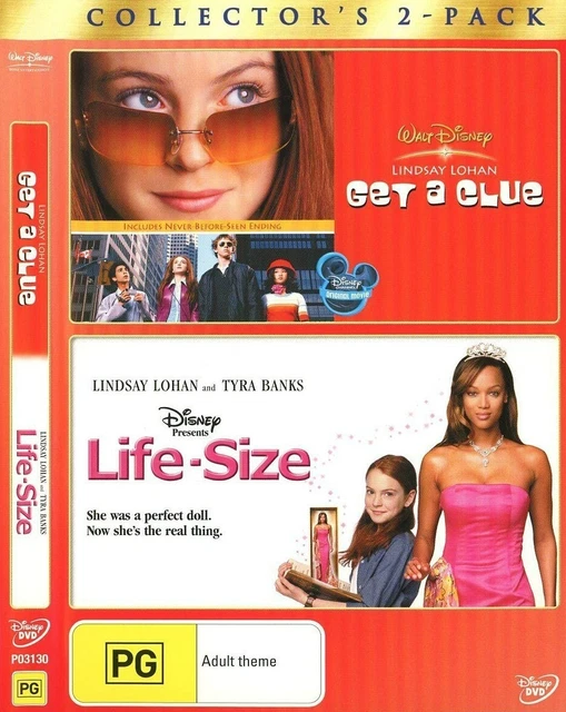 GET A CLUE + Life Size DVD (Region 4) VGC Collector's 2 Pack Lindsay ...