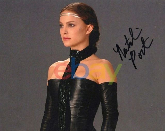 Natalie Portman Signed 8x10 Photo Padme Amidala Star Wars Autographed