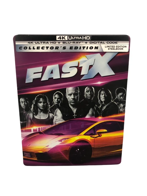 FAST X STEELBOOK 4K Ultra HD + Blu-Ray + - LIRE EUR 3,02 - PicClick FR