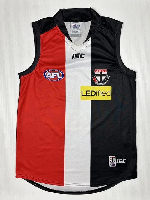 ST KILDA SAINTS AFL ISC Home Football Guernsey Jumper Size L Footy ...
