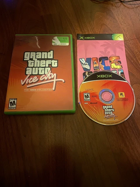 XBOX GRAND THEFT Auto: Vice City The Xbox Collection Xbox) avec manuel ...
