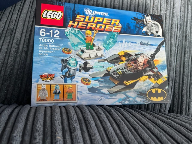 LEGO 76000 DC Batman Mr Freeze Ice Attack New & Sealed Rare Minifigs ...