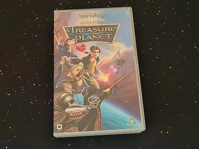 TREASURE PLANET ~ Walt Disney VHS Big Box Ex Rental £6.95 - PicClick UK